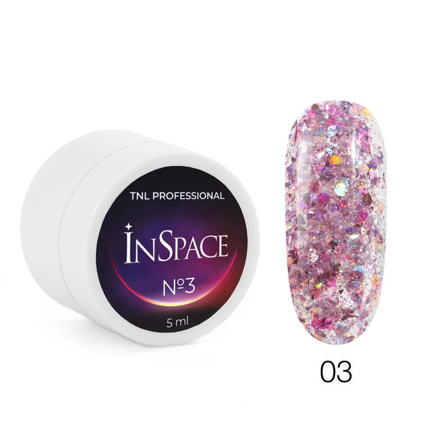 Гель для дизайна TNL Professional InSpace №03, 5 мл