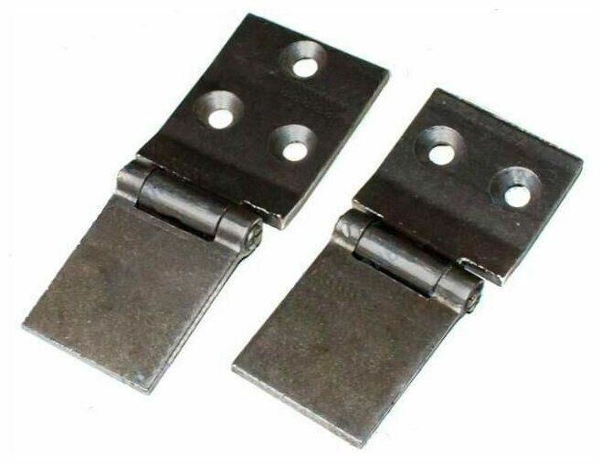 Петля двери верхняя + нижняя лада ВАЗ-2101-2107, 2121-21214 (белая) / ВАЗ