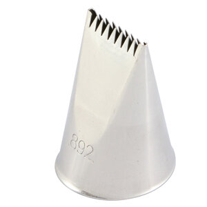 Насадка для кондитерского мешка бордюр Martellato / для начинки крема сливок / Всё для приготовления торта / Товары для кондитеров