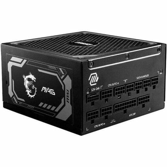 Блок питания Msi MAG A1000GL, 1000W, 80+ Gold, ATX3.1 (306-7ZP9B11-CE0)