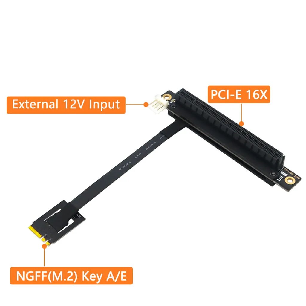 XT-XINTE Адаптер M.2 NGFF PCI-E 16X