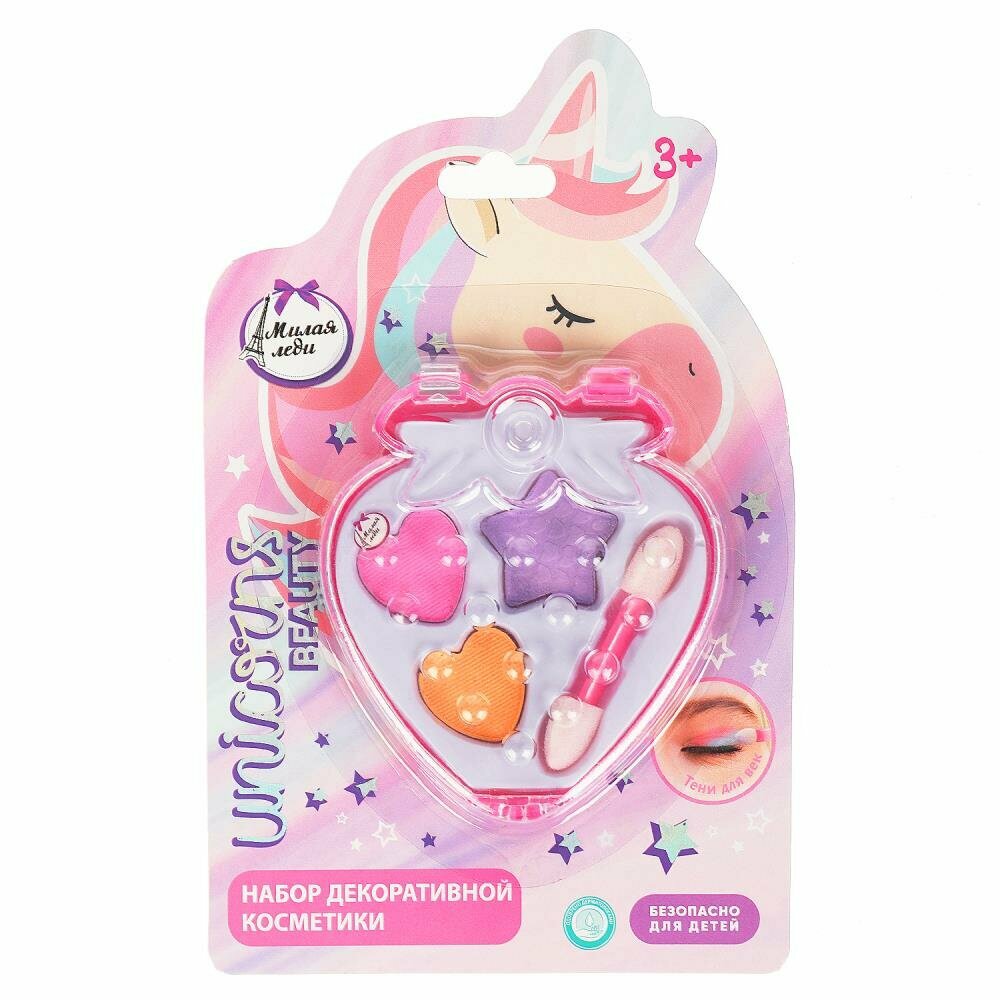 Макияж для девочек: тени для век, аппликатор милая леди 70866B6-2-UNIC-ML