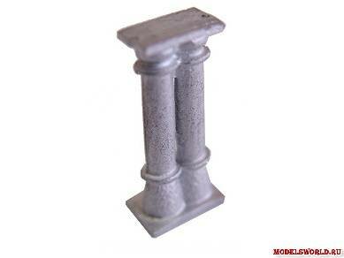 Колонна металл 34 мм, 2 шт.