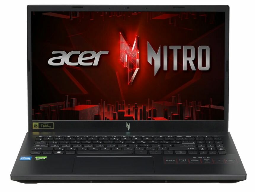 15,6" Ноутбук Acer Nitro V 15 ANV15-51-52TR (NH. QN8CD.004) черный - 1920x1080, IPS, Intel Core i5-13420H, ядра: 8 x 2,1 ГГц, 16 ГБ, SSD 512 ГБ, NVIDIA GeForce RTX 4050 (6 ГБ), W11Home