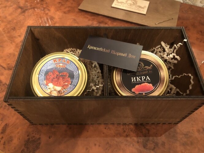 КИД Подарочный набор краб и икра