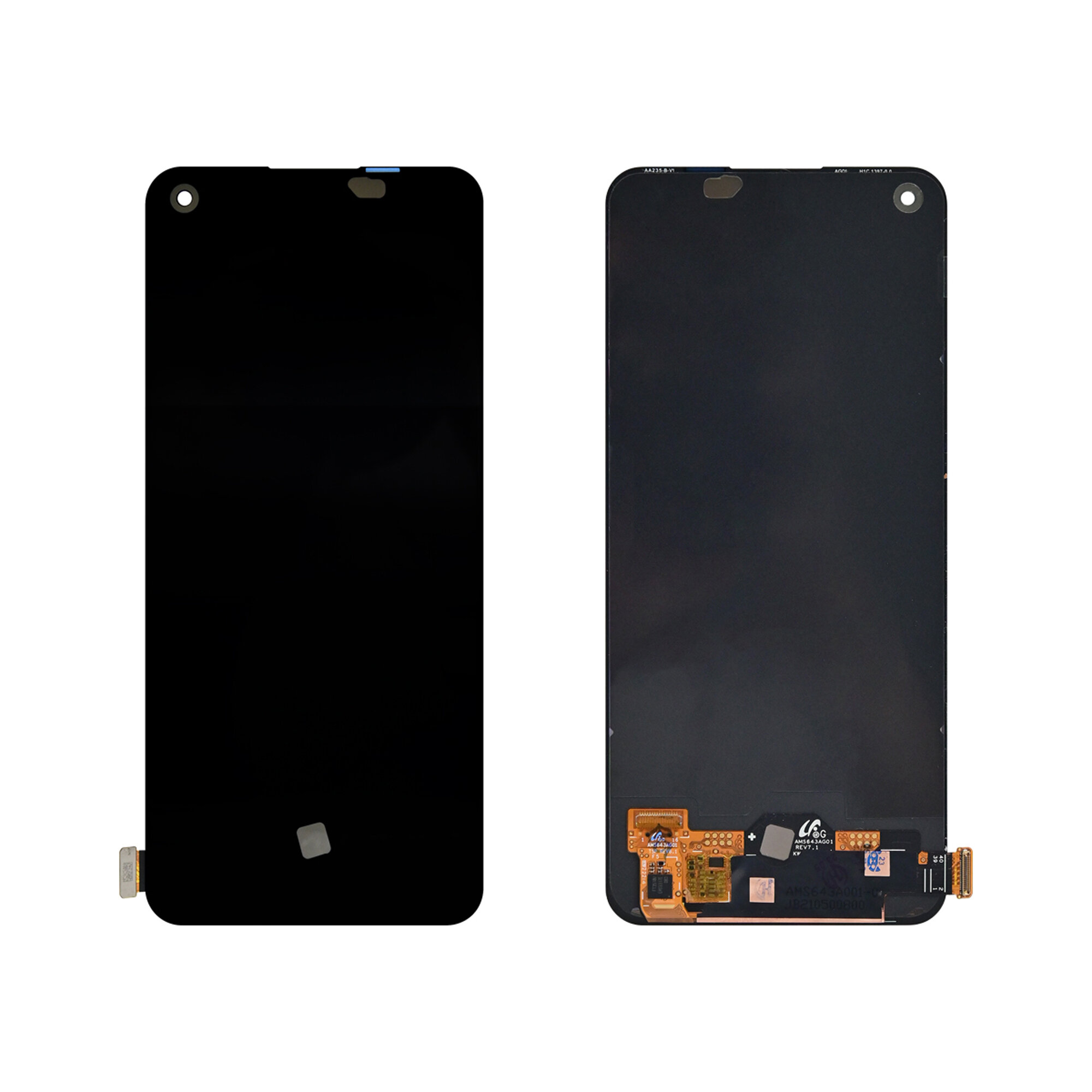 Дисплей (экран) в сборе с тачскрином для Realme 9 4G, 9 Pro+, 10 4G, Oppo 7SE, 7A, 8, 8T, F21 Pro, Narzo 50 Pro черный (Premium LCD) / 1080х2400