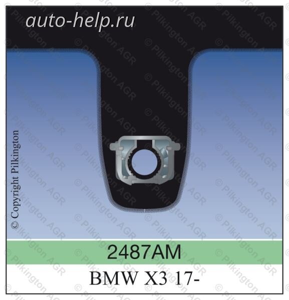 BENSON BMW Лобовое ДД VIN Молдинг