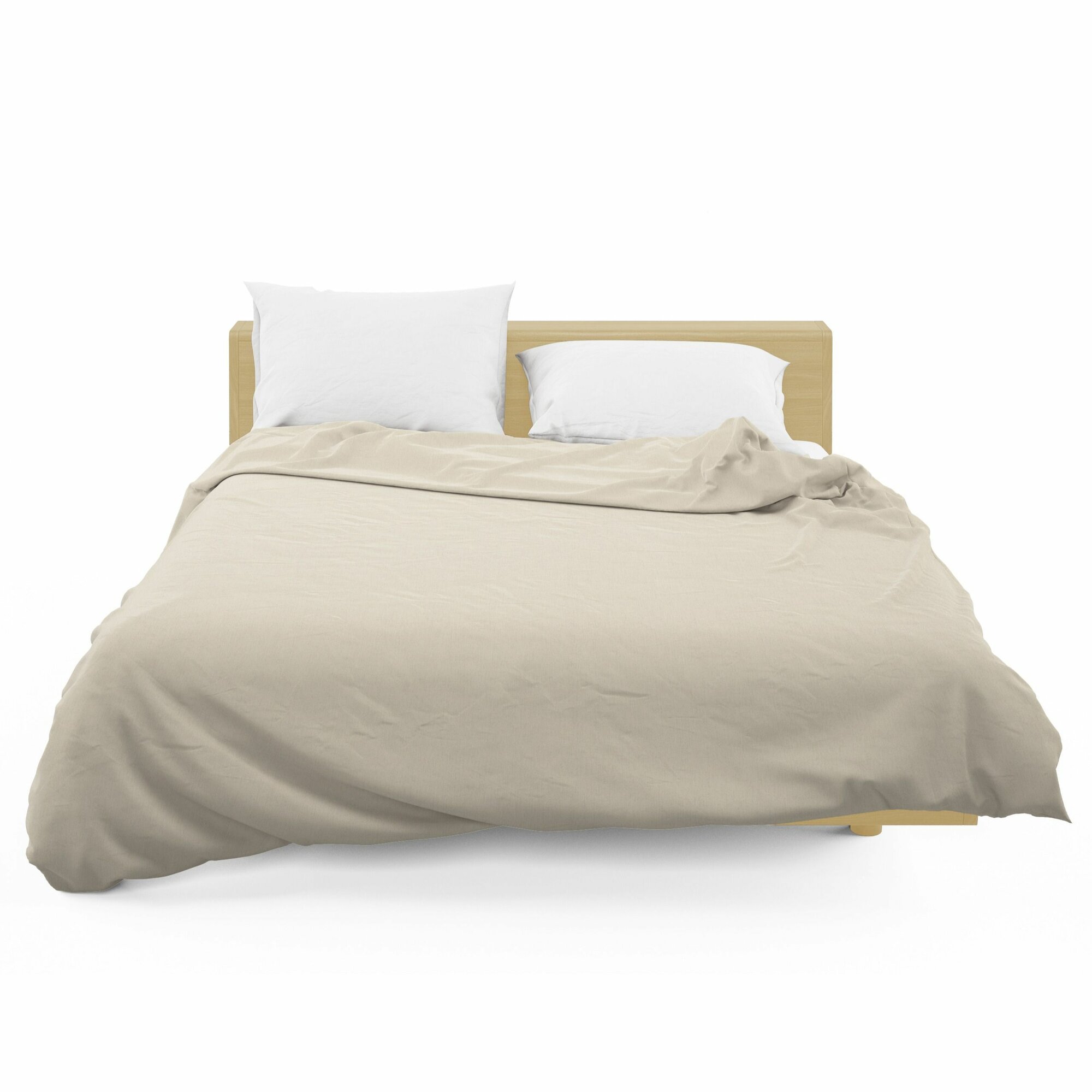 Пододеяльник 1 5 спальный 145х215 Ночь Нежна Беж, 100% хлопок, ткань поплин