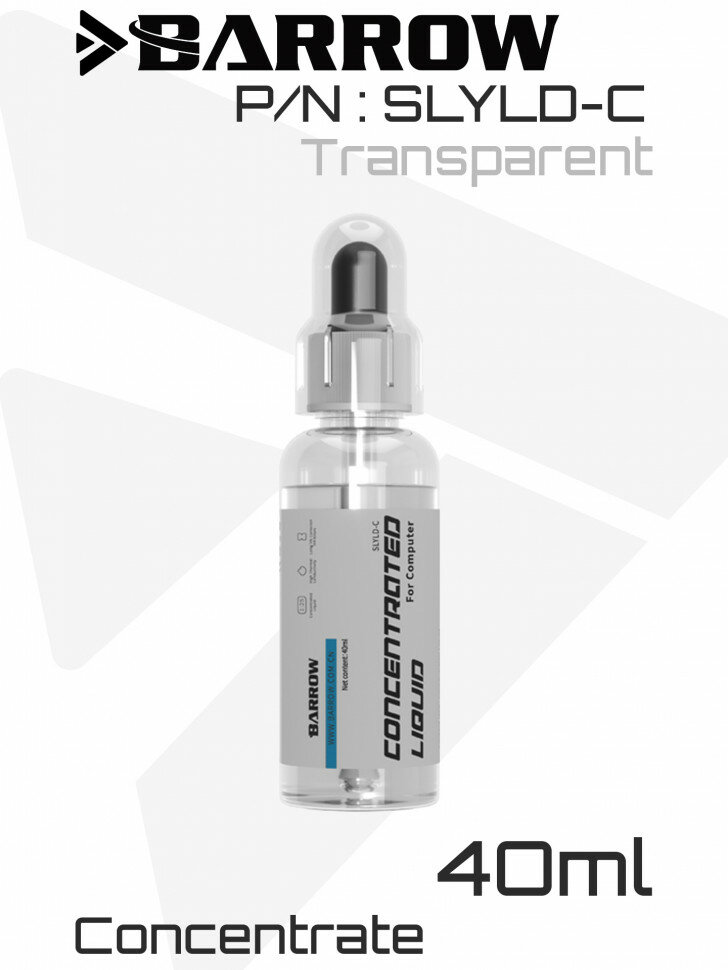 Концентрат Barrow water cooling liquid for PC 40ML - Transparent