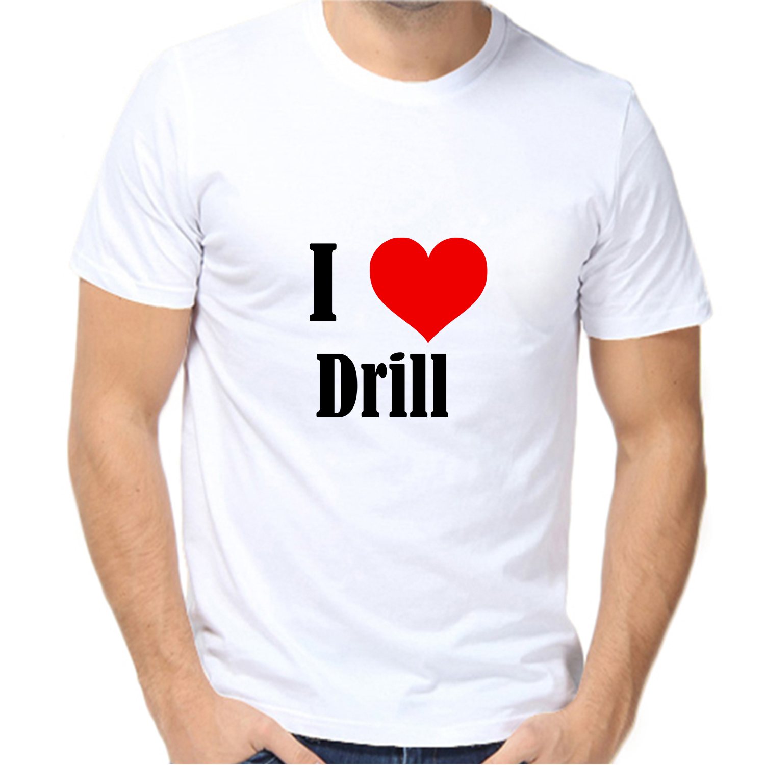 Футболка Я люблю Drill Дрилл