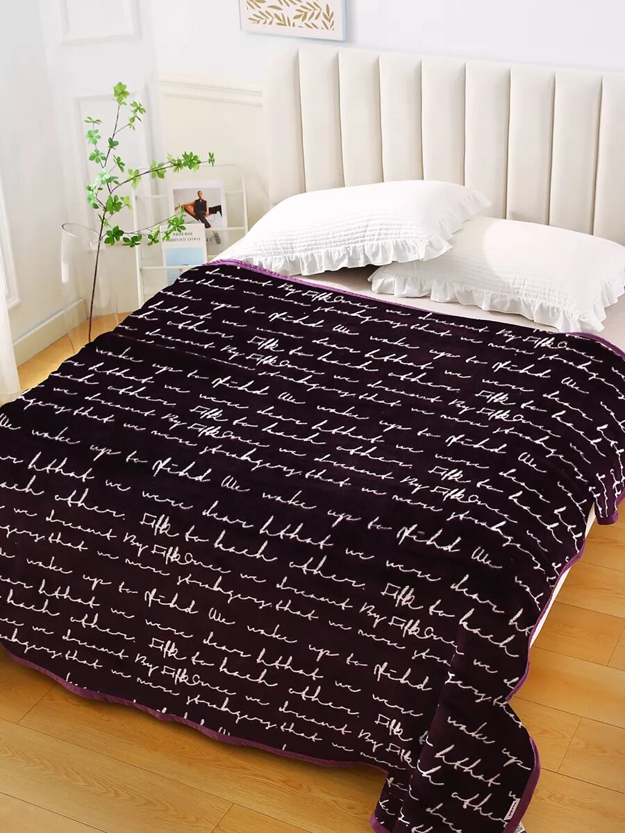 Плед 200х220 евро на кровать Lindo