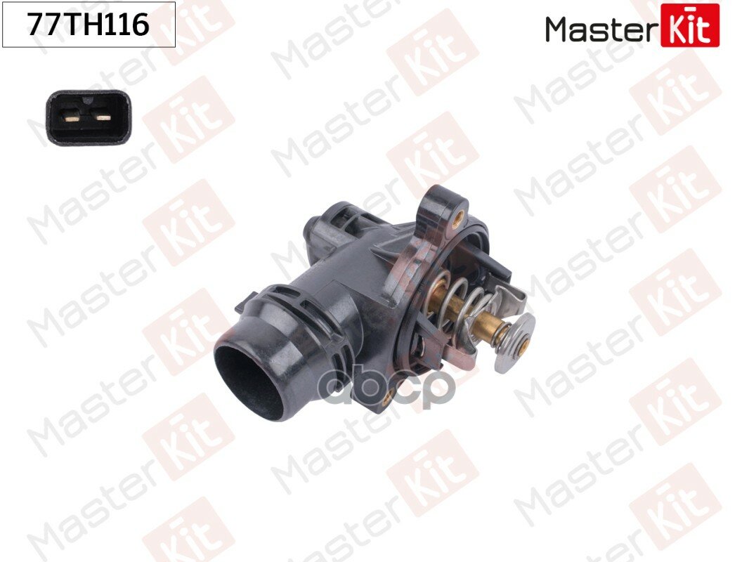 Термостат (105°C) BMW 3 (E46/E90) 98-12/1 (E81) 04->/X3 (E83) 04-> MasterKit арт. 77TH116