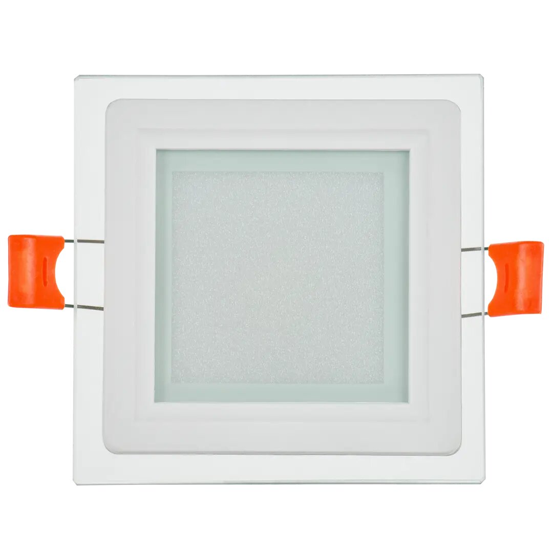 Светильник точечный светодиодный встраиваемый ДВО 1623 под отверстие 75 мм 2 м² цвет света нейтральный белый цвет белый