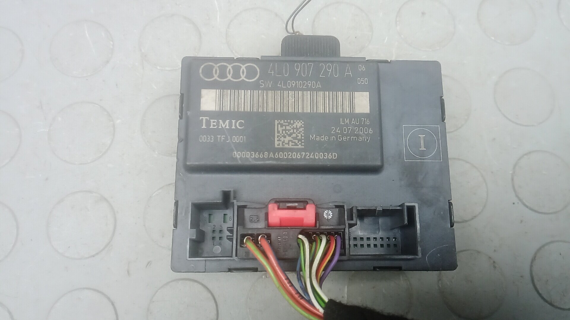 Блок комфорта AUDI Q7, Номер 4l0907290a