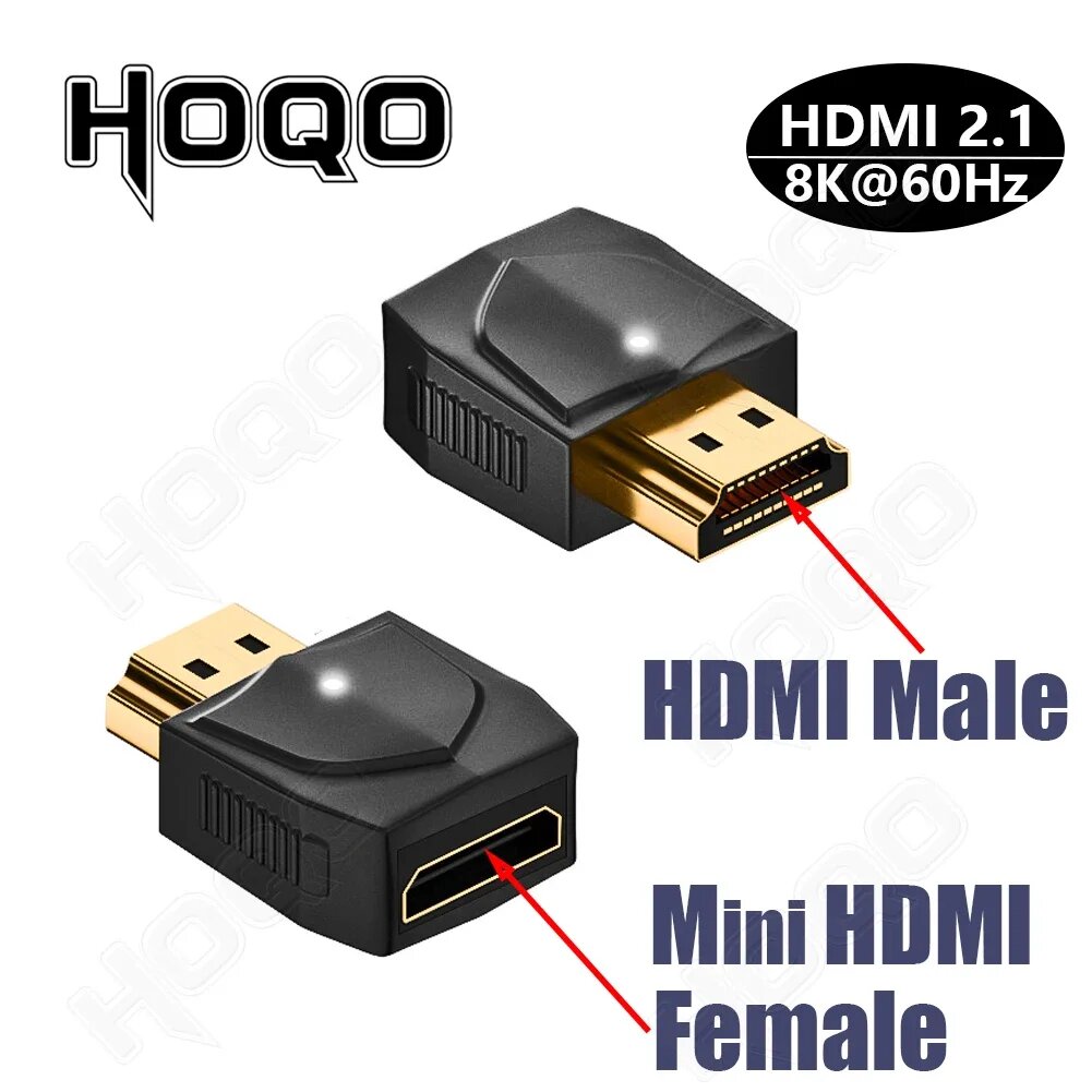HDMI угловой адаптер 90 градусов 8K 4K 29