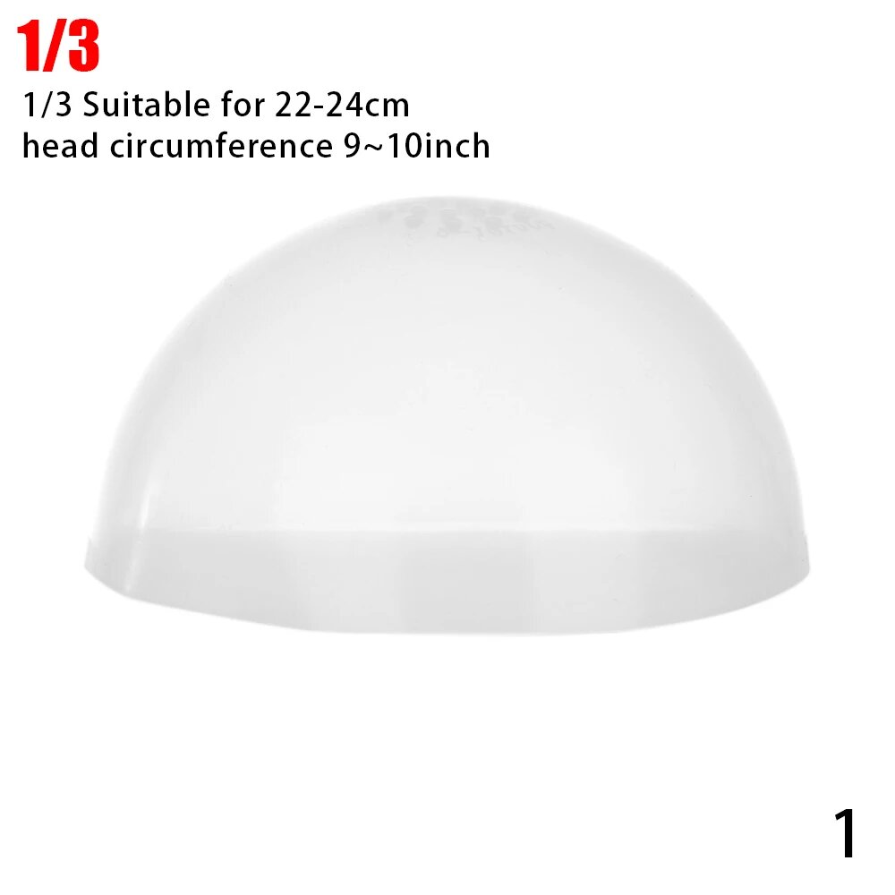 Силиконовый фиксированный парик для кукол WigAllaosify 1