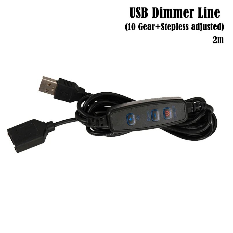 Цветная светодиодная лампа ZHMZH DC5V USB USB Dimmer Line