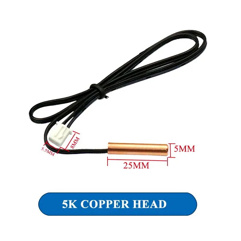 Датчик температуры для кондиционера 40см 5K copper head
