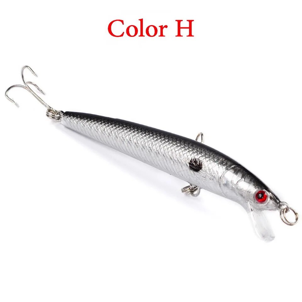 SANMO Crankbait 95 мм 8,5 г черный H