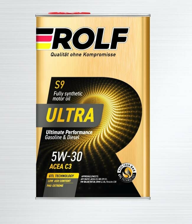Моторное масло ROLF Ultra C3 5W-30 (1л) ROLF-5W30-UC3-1L