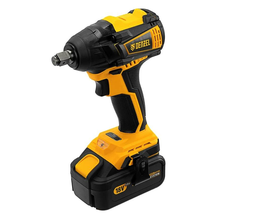 Гайковерт ударный аккумуляторный бесщет CIW-IB-300, Li-ion, 18В, 300Нм// Denzel MI-26501
