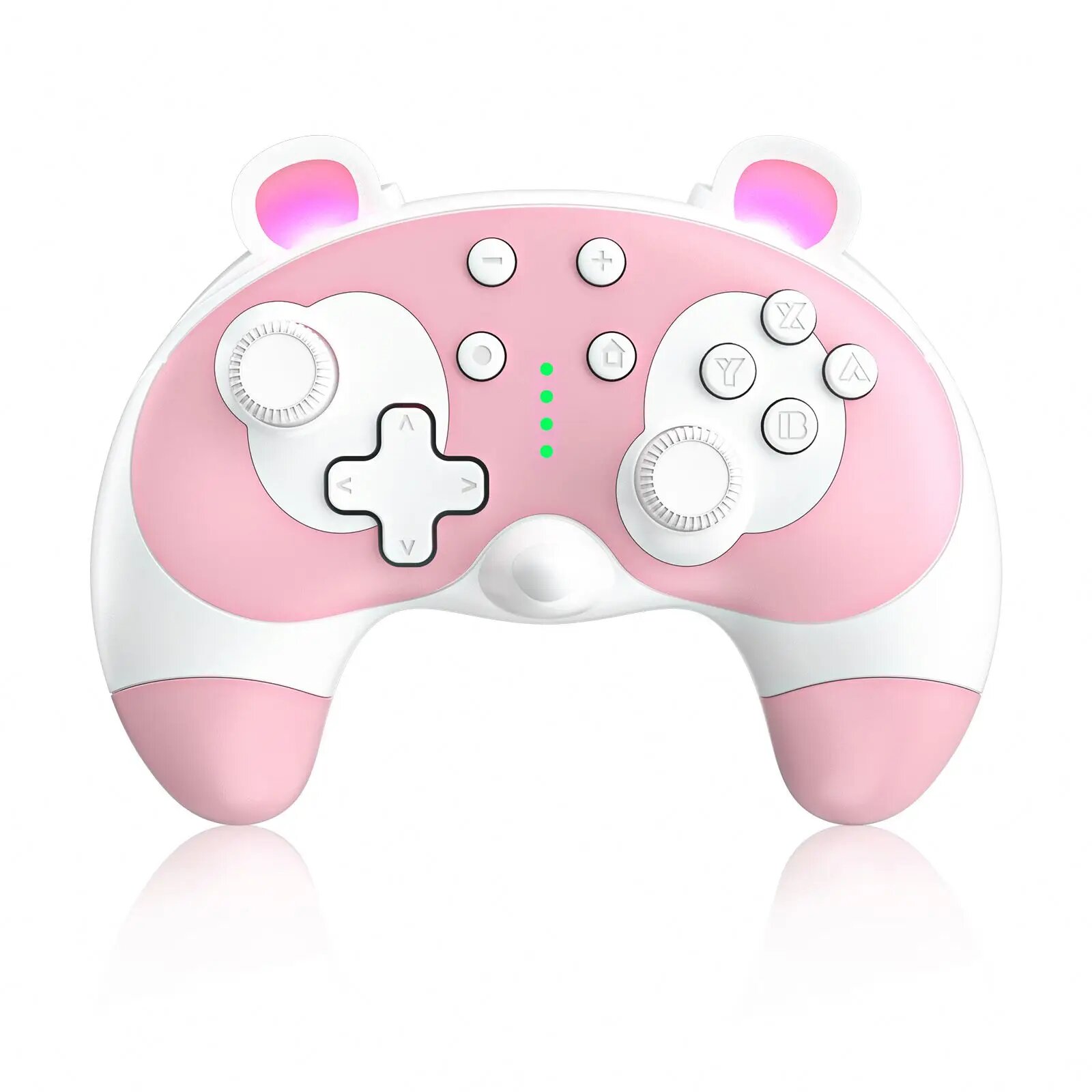 Беспроводной геймпад DKDZ для Switch Розовый