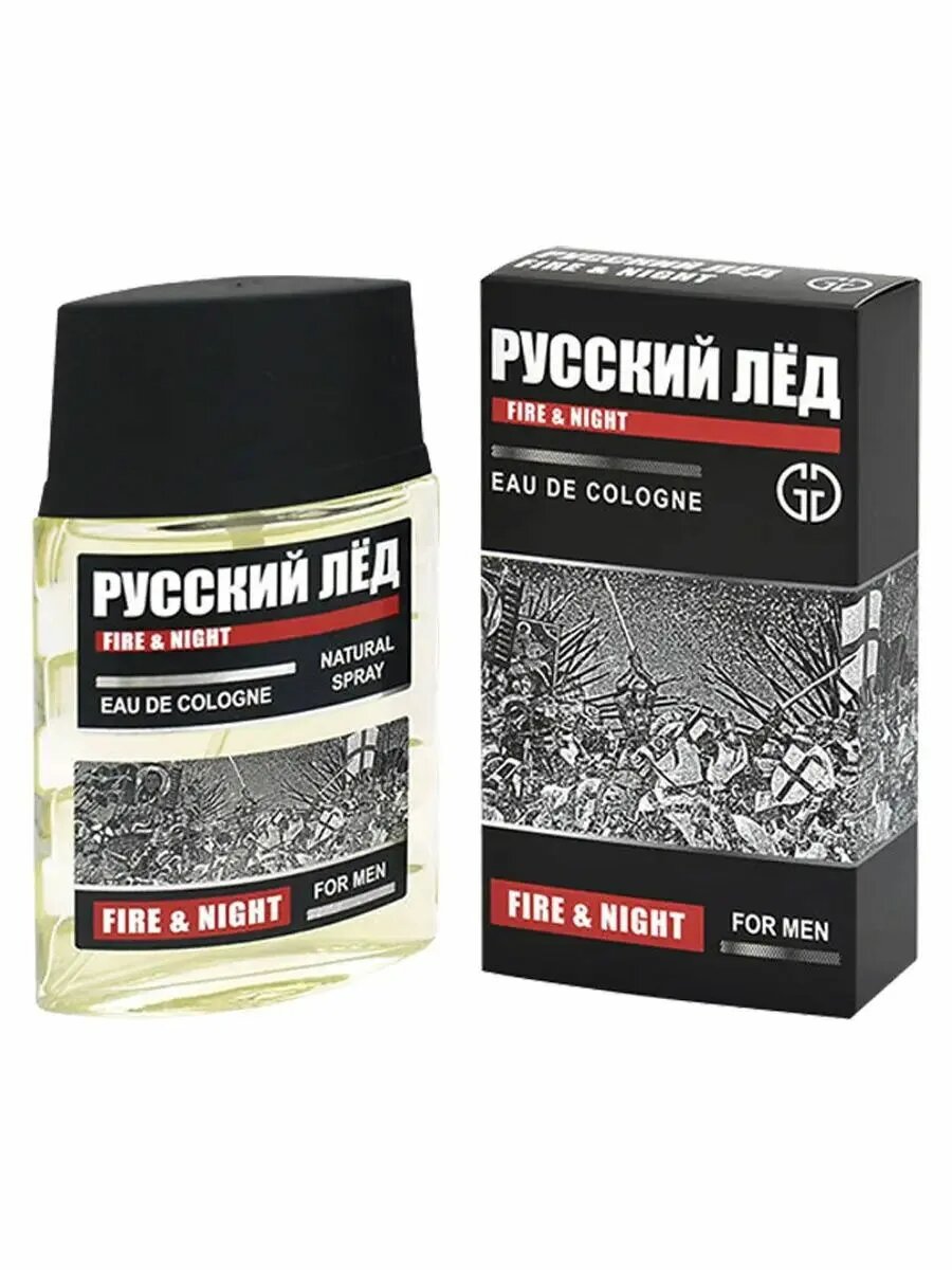 Одеколон Alain Aregon Русский Лед Fire & Night 60 мл