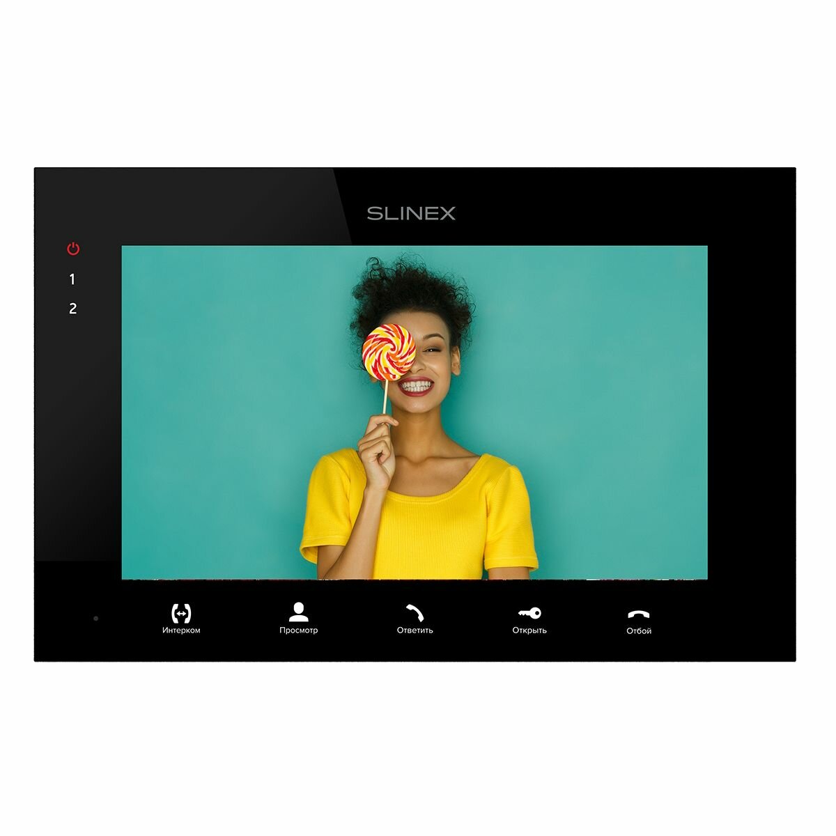 SQ-07MTHD (чёрный) видеодомофон Slinex