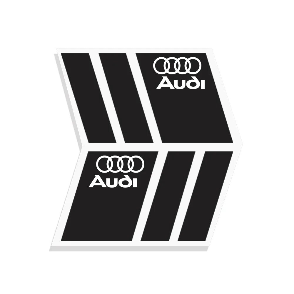 1 шт. декоративная наклейка для багажника автомобиля, автомобильные аксессуары для Audi Sline A1 A2 A3 A4 A5 A6 A7 A8 8P B6 B7 B8 Q3 Q5 Q7 Rlines RS S1 S2 black