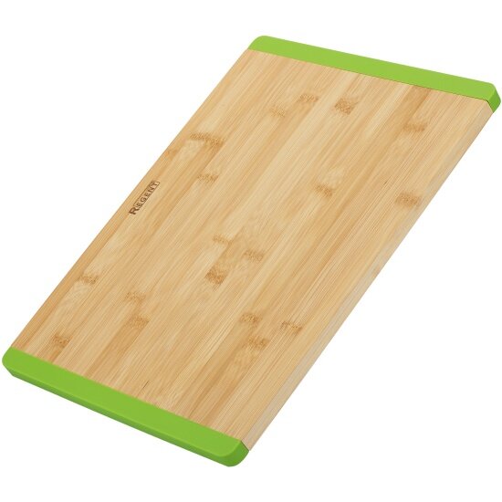 Доска Regent Inox Linea Bamboo разделочная с силиконовыми вставками, 39х28х1,5 см (93-BM-4-01.3)