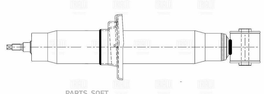 TRIALLI AG-18523 Амортизатор для а/м Audi 100 (90-)/A6 (94-) задн. (AG 18523) ()