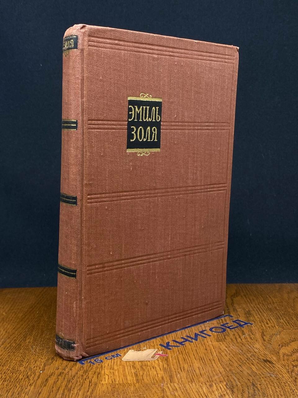 Книга. Эмиль Золя. Собрание сочинений. Том 10 1957 (2042229929609)