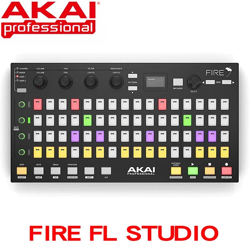 AKAI Fire FL Studio контроллер для DJ