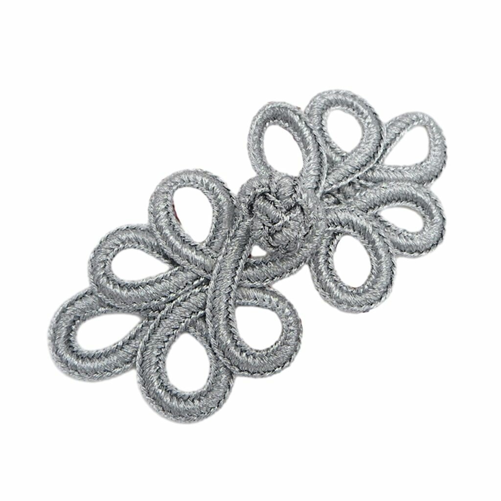 Пряжка из пятилистной золотой проволоки-серебро