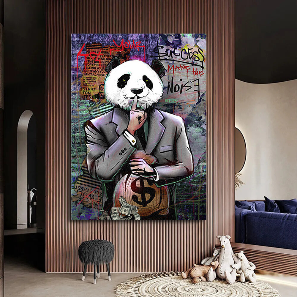 Картина деньги, мотивация постер, из коллекции "Офисные картины", 50х70 см.