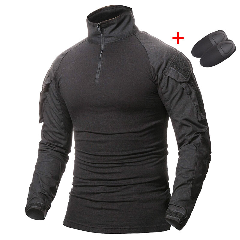 Тактическая рубашка с налокотниками