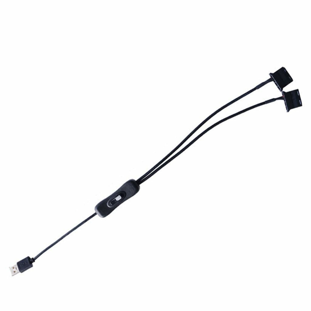 Кабель адаптера питания вентилятора USB к 4Pin PWM 5V