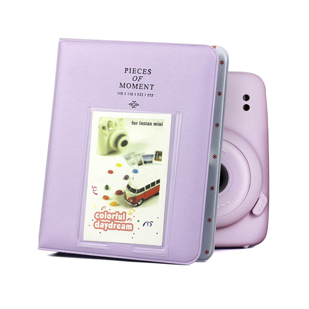 Фотоальбом для Fujifilm Instax Mini, 64 + 1 фото, Pieces of moment, с кармашками