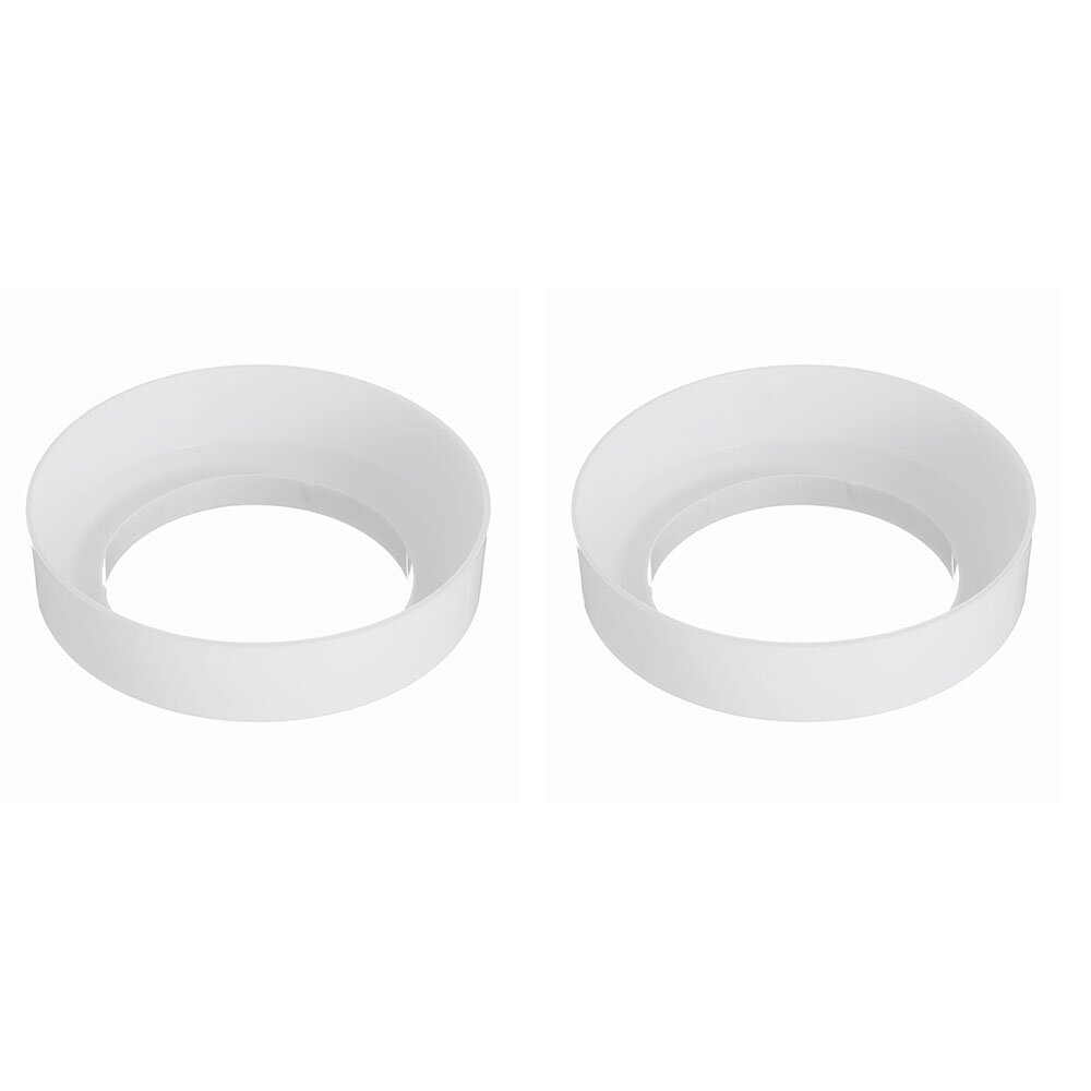 Розетка d110 мм пластиковая для фановой трубы (2 шт.)