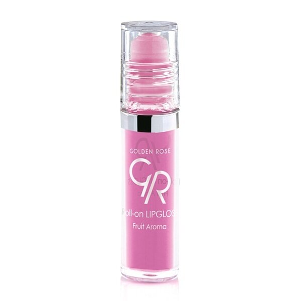 Блеск для губ Golden Rose Roll-On Lipgloss цвет 01 Strawberry Роликовый, увлажняющий, фруктовый вкус ваших губ
