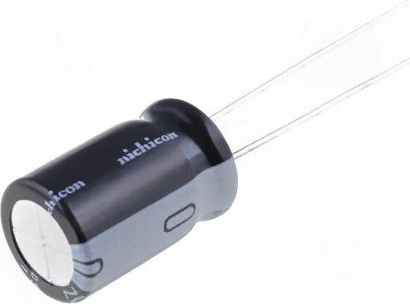 Конденсатор NICHICON UVZ1E102MPD Конденсатор электролитический THT 1000мкФ 25VDC 10x20мм 1шт