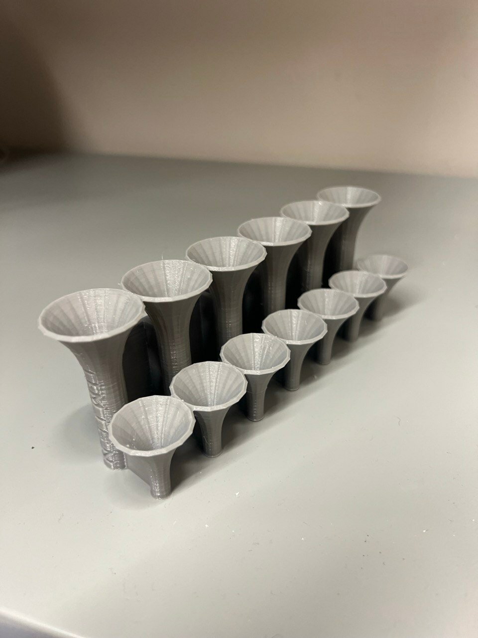 Настенный держатель для отверток, 13 шт, серый, крепление на саморезы