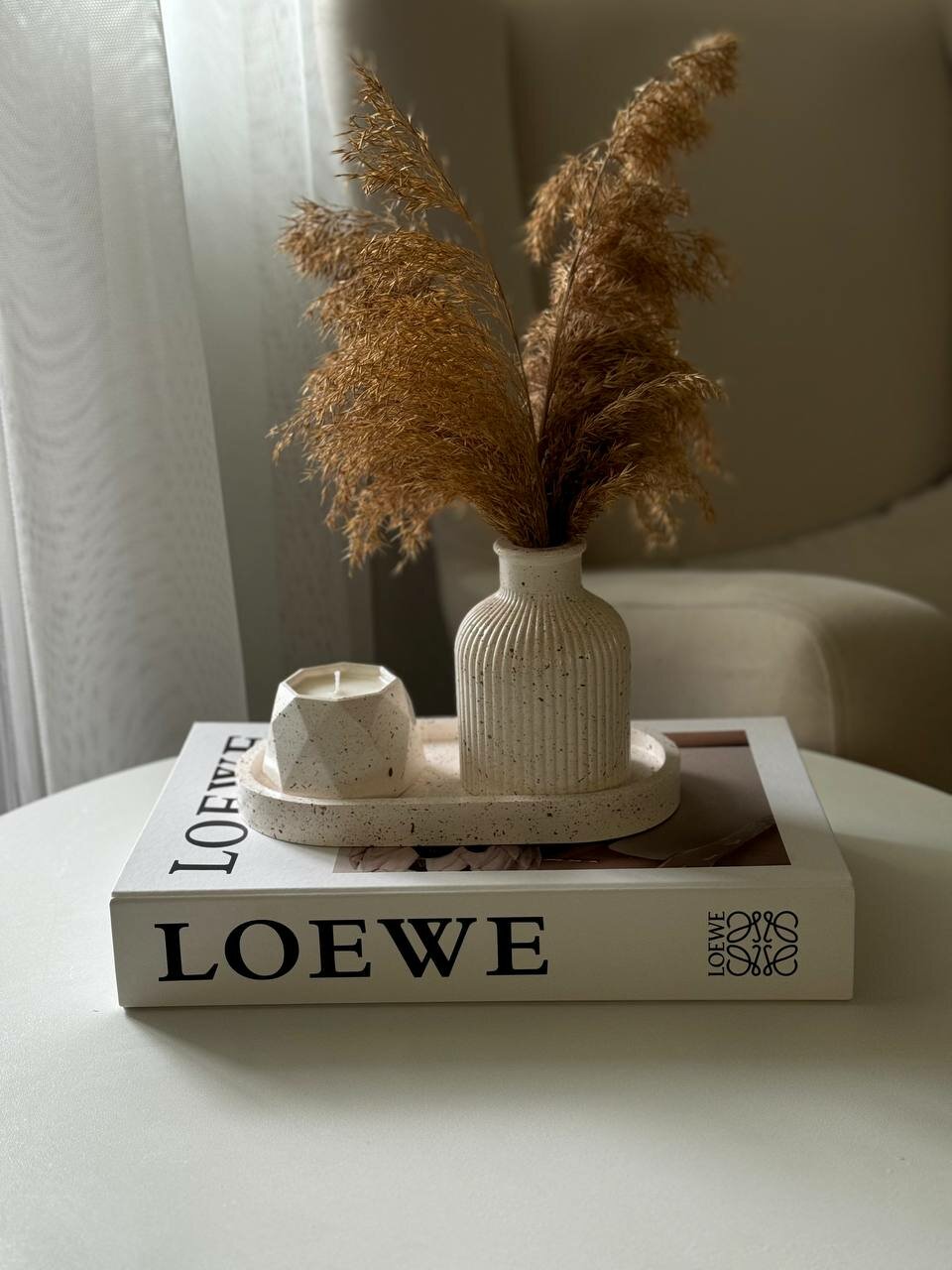 Декоративный набор из гипса для интерьера