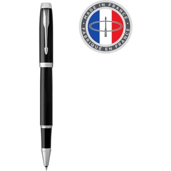 Ручка роллер Parker IM Core T321 (CW1931658) Black CT F чернила черн. подар. кор.