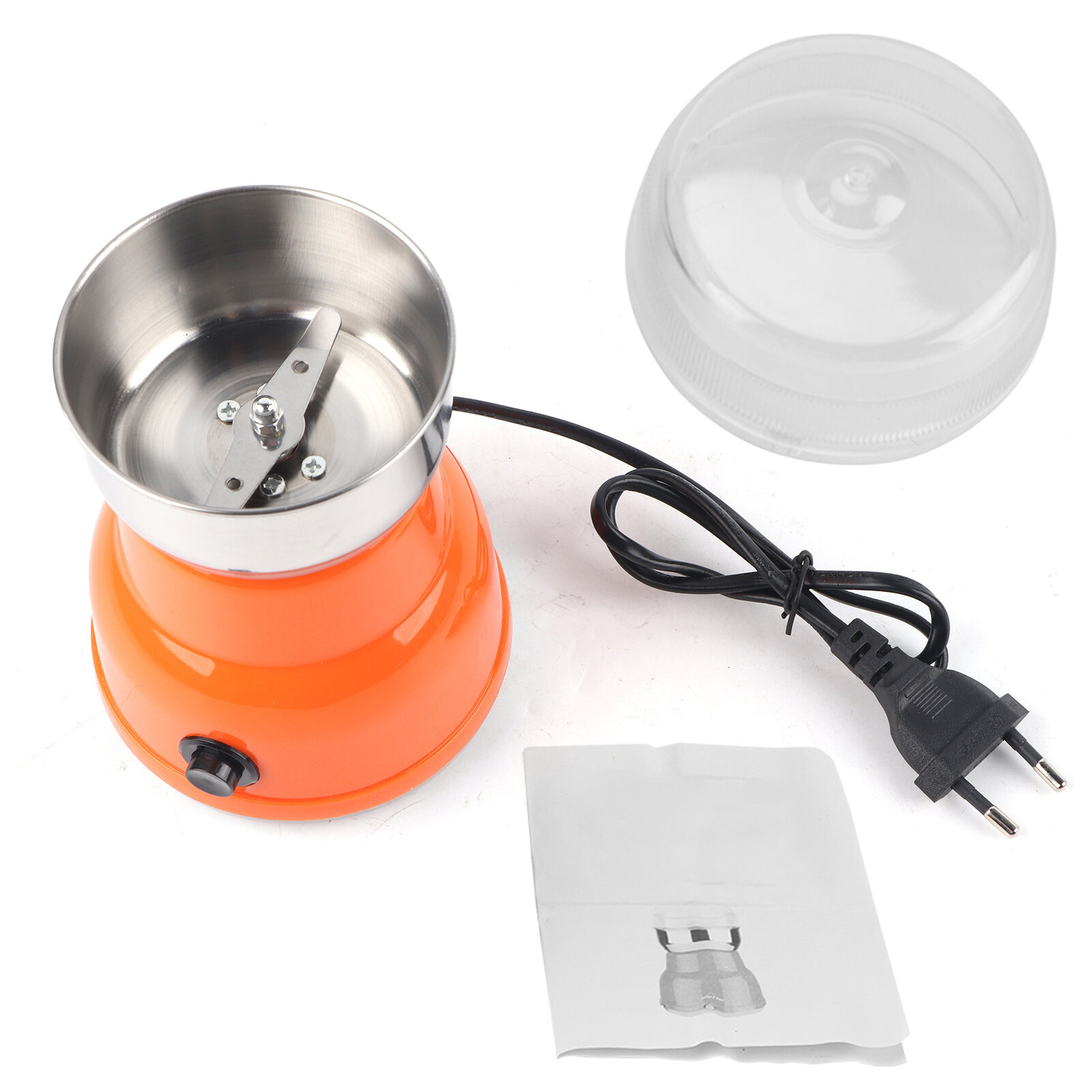 Электрическая кофемолка для зерен, бытовая кофемолка для орехов, злаков, бобов, трав, специй.