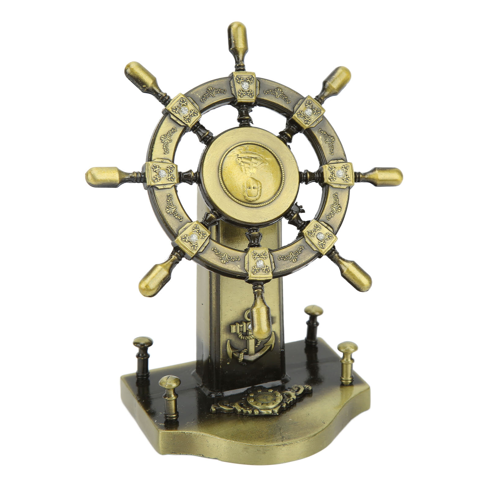 Декоративные морские рули в стиле ретро из сплава, глянцевые, прочные, для дома и бара.