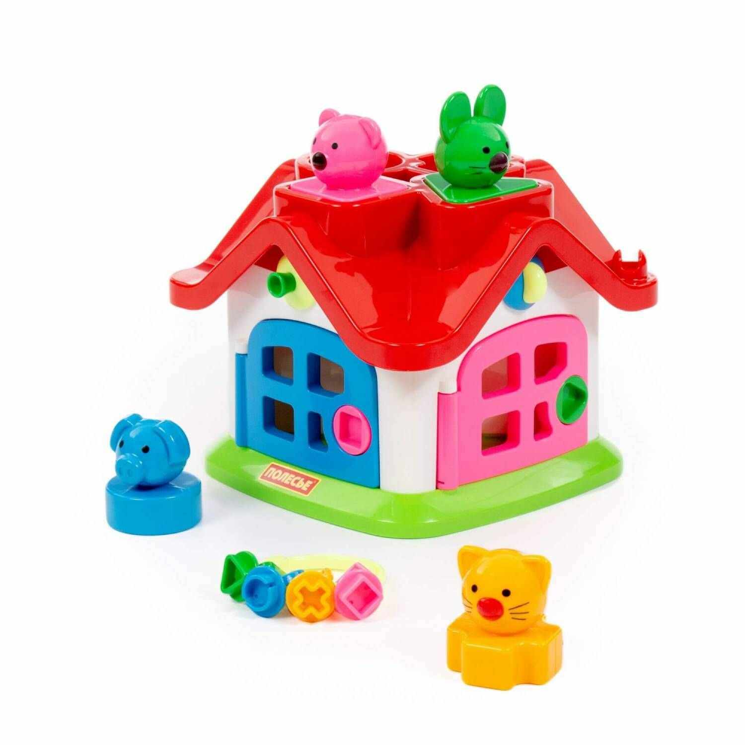 Развивающая игрушка Логический теремок