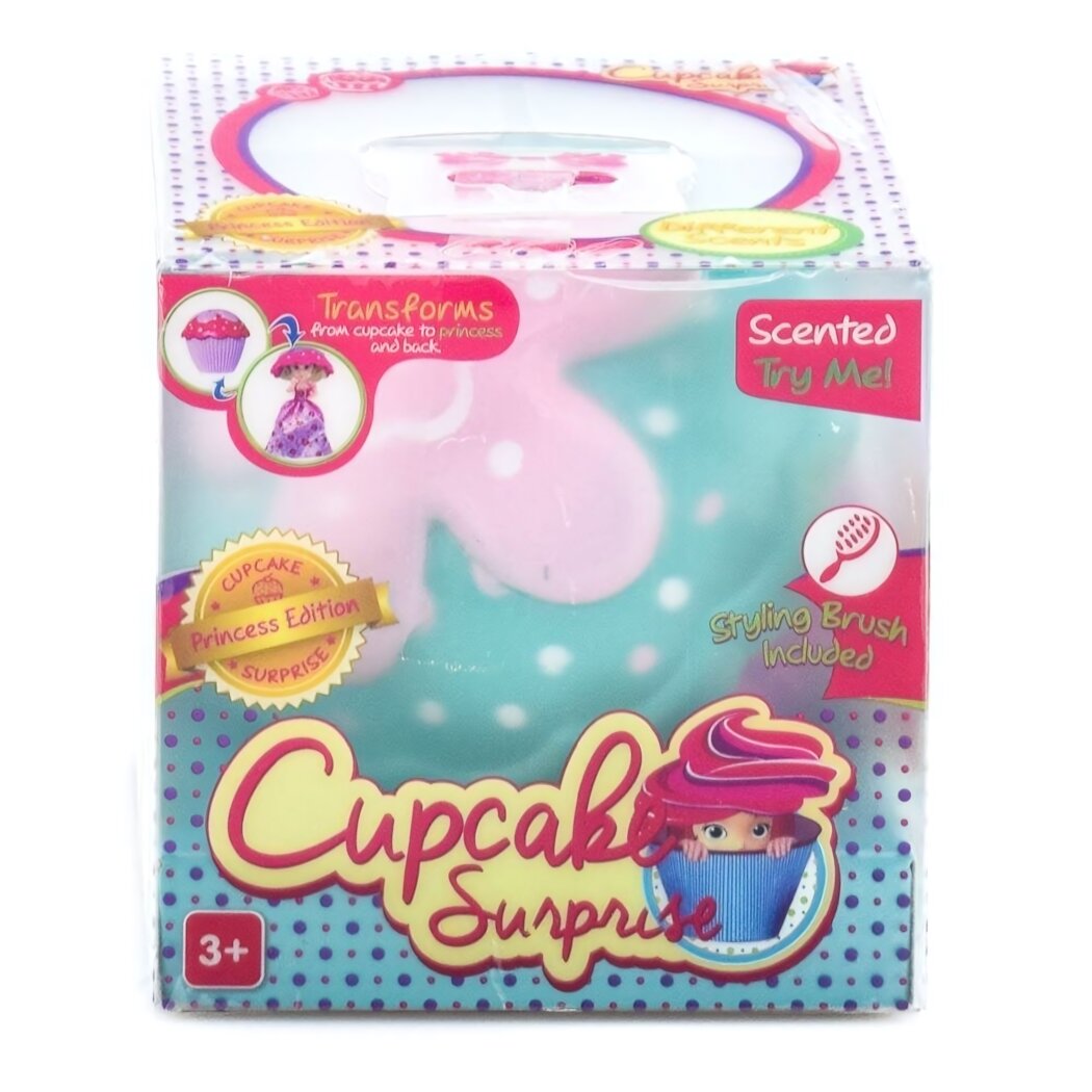 Кукла-трансформер «Cupcake Surprise» с ароматом, 14,5 см, 3 прически, расческа в комплекте, пластик, ассортимент цветов