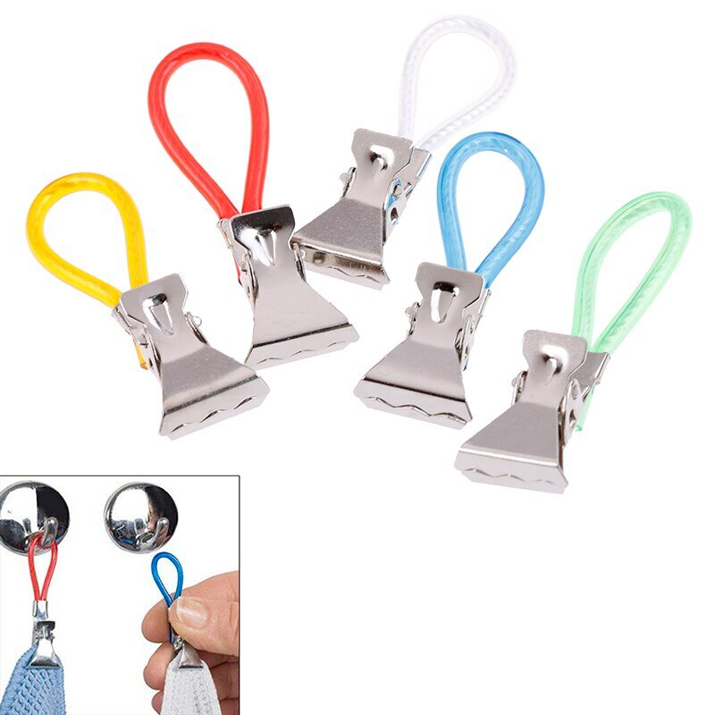 X зажимов для подвешивания полотенец, крючков, петель, вешалок для полотенец, прищепок для одежды