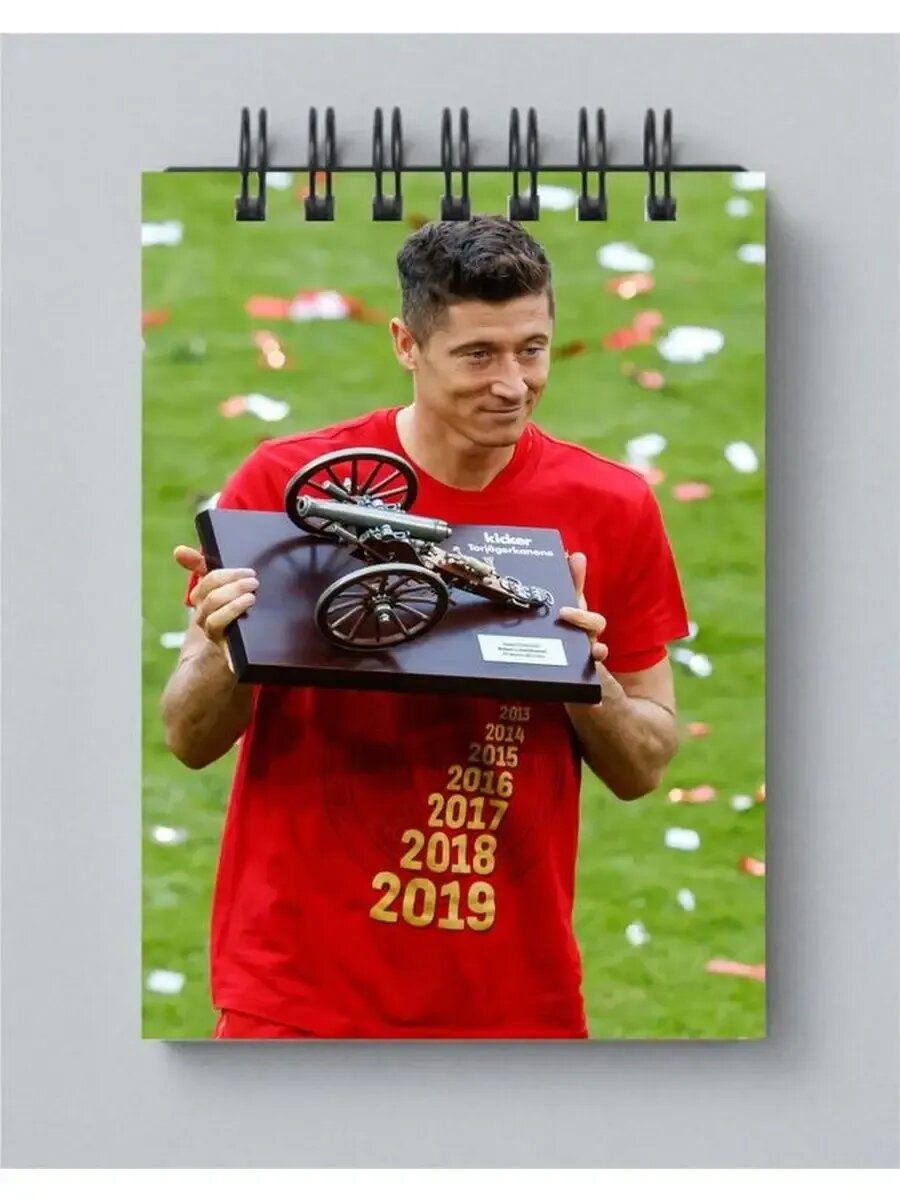 Блокнот Роберт Левандовский/A5